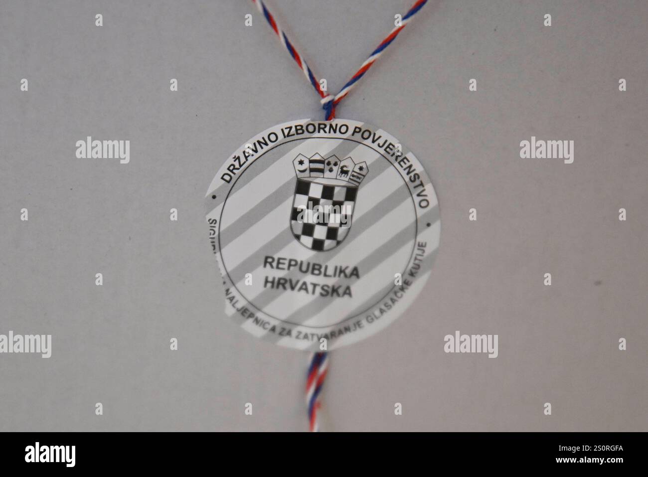 Croatia, Zagreb, 291224. The first round of the 2024 presidential ...