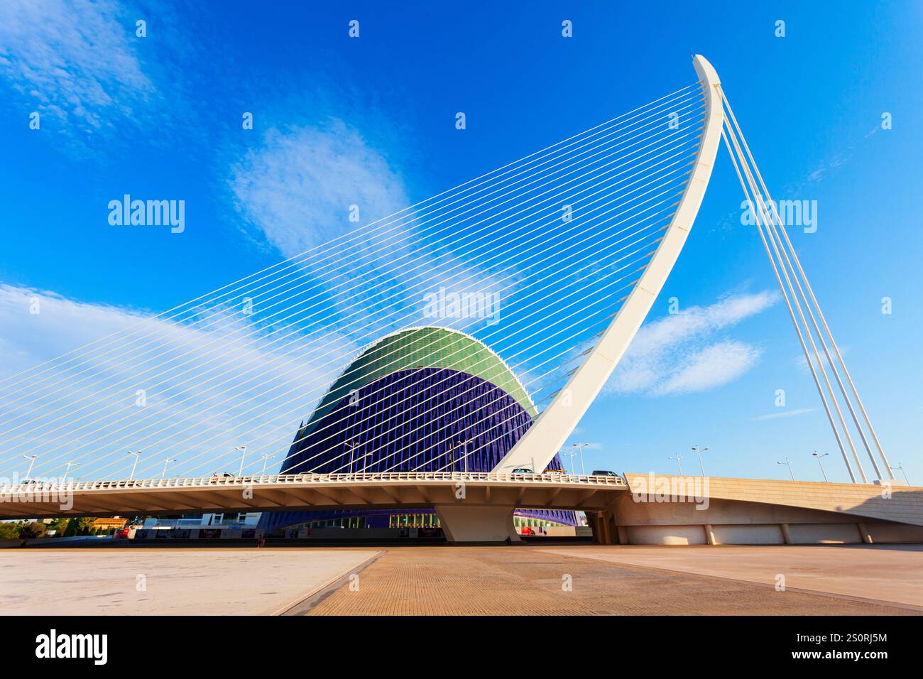 Valencia, Spain - October 15, 2021: Assut de l'Or Bridge or Puente de ...