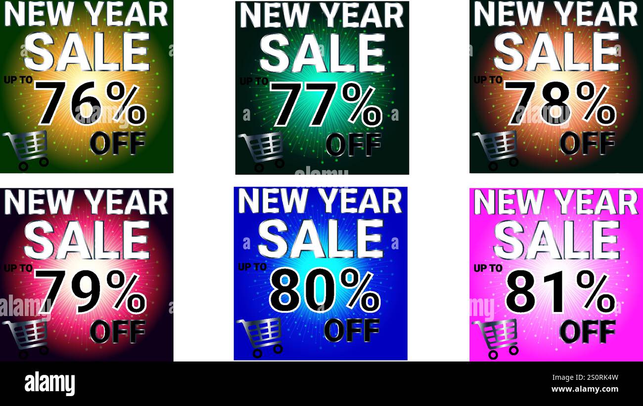 Multiple colors banners Stock Vector Images - Alamy