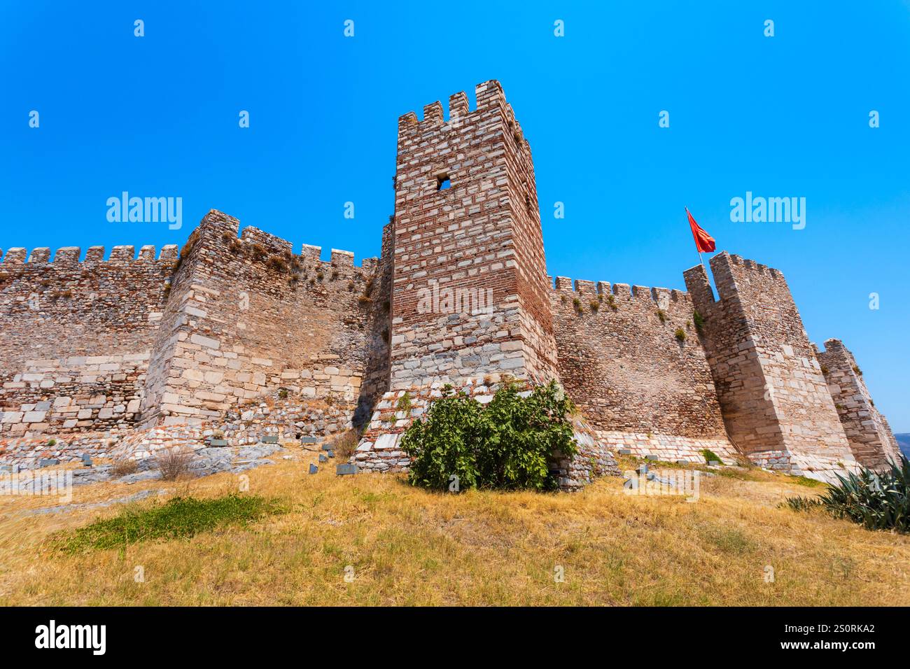 Ayasuluk Citadel is a byzantine fortress at the Ephesus ancient greek ...