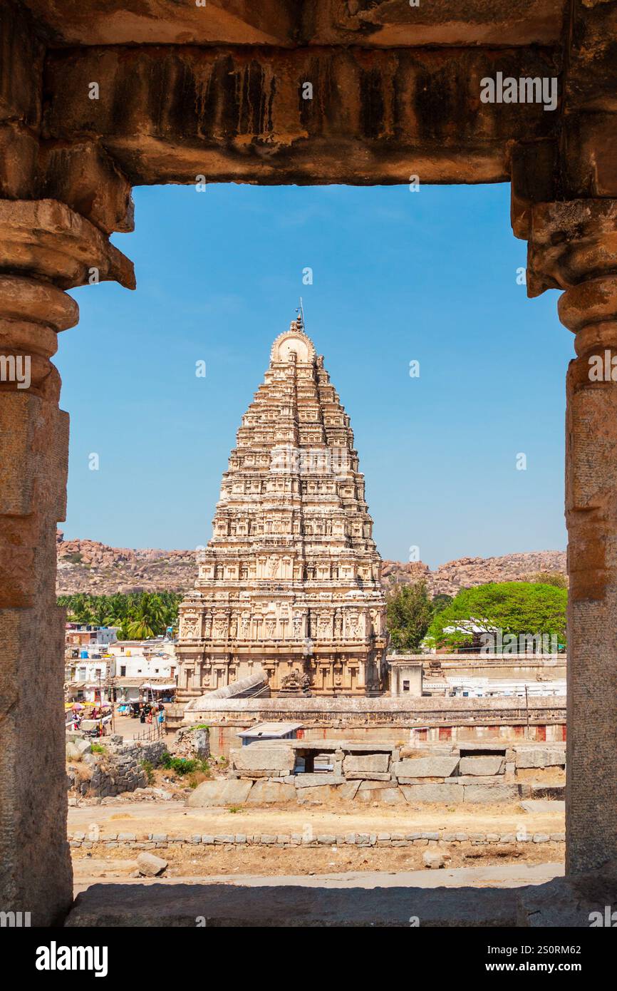 Aerial view ancient hindu temple hi-res stock photography and images ...