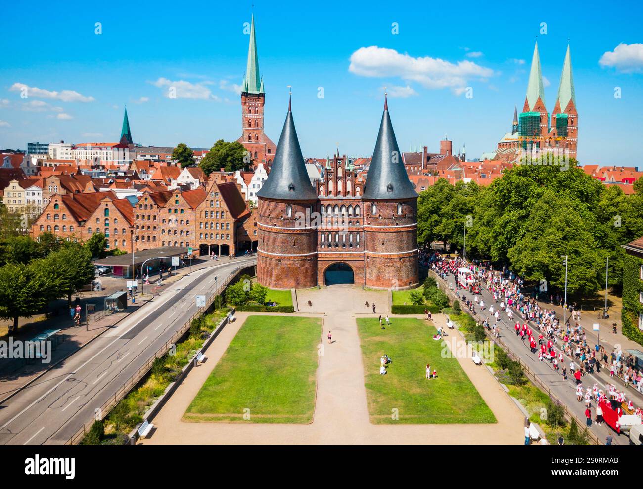Holsten Gate or Holstein Tor or later Holstentor is a city gate and ...
