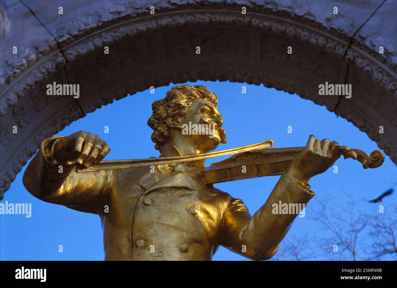RECORD DATE NOT STATED vienna, austria, johann strauss monument in the ...