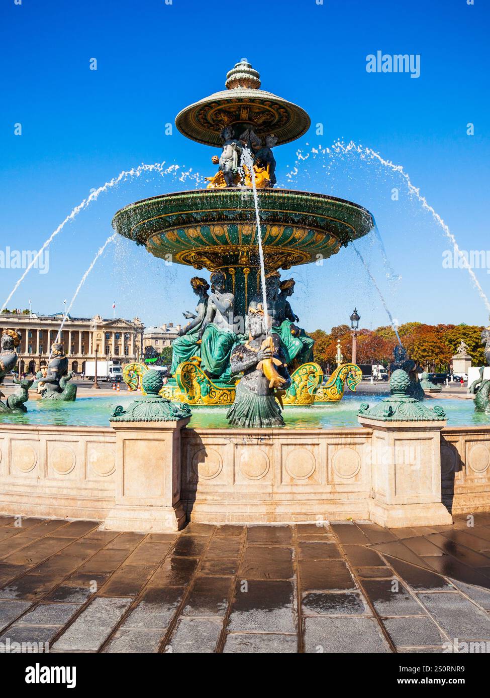 Place de la Concorde of Concorde Square is one of the major public ...