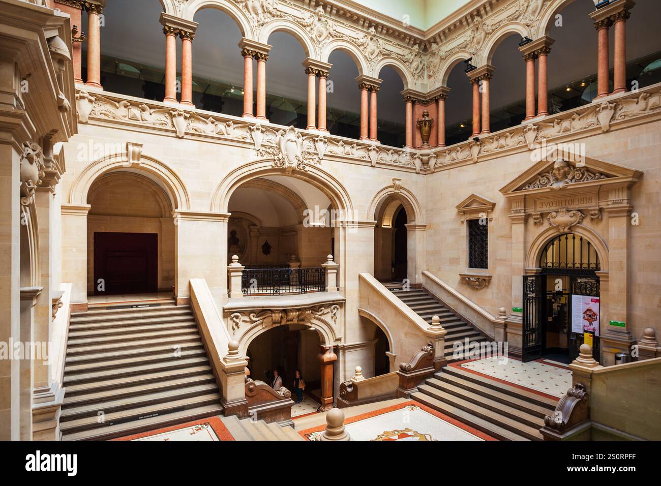 Palais de Rumine palace museum is a 19th-century building in Florentine ...