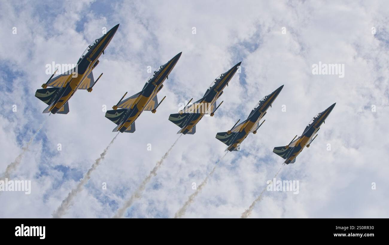 Republic of Korea Air Force aerobatic display team, Black Eagles ...