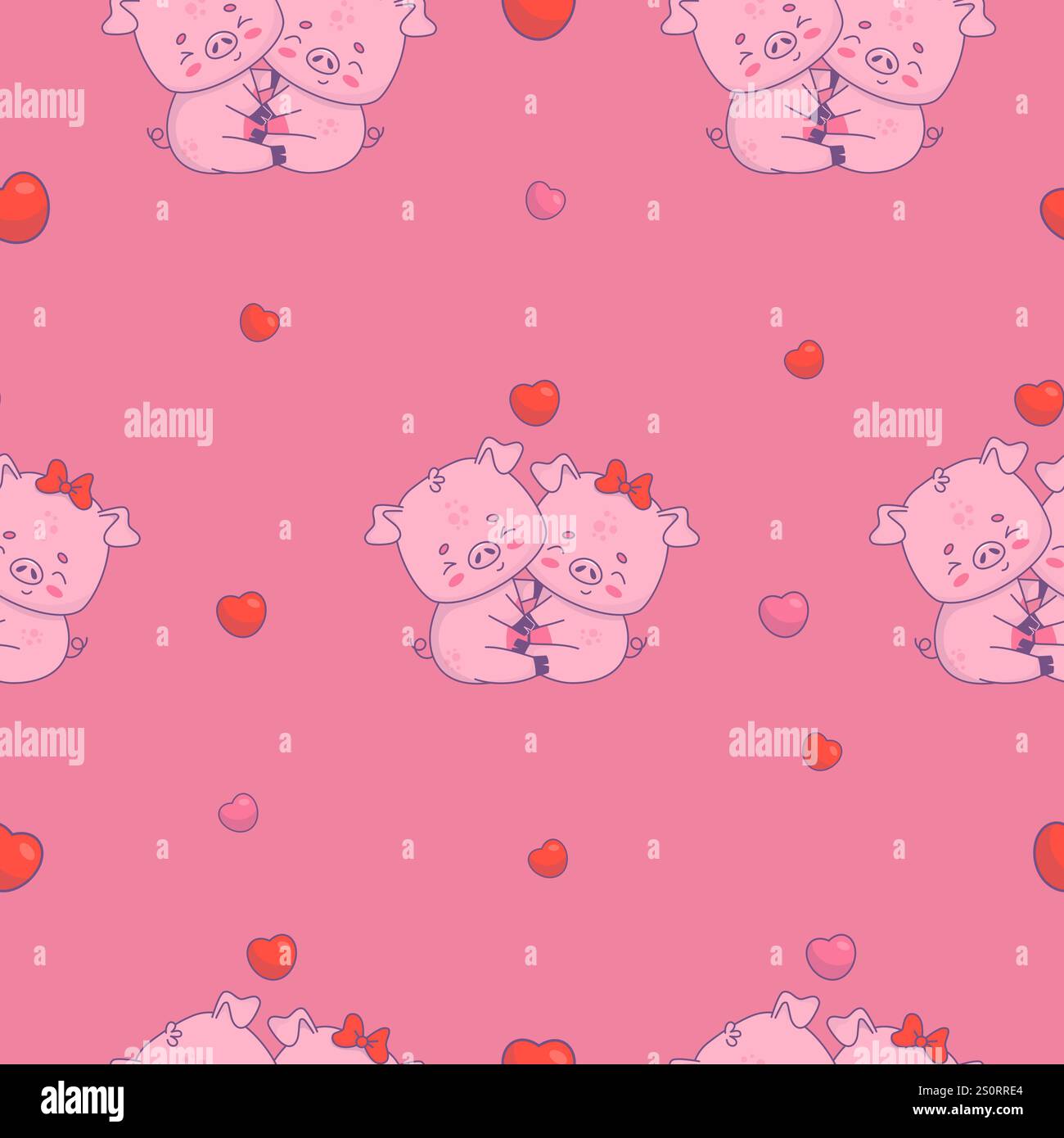 Piglet hugging hi-res stock photography and images - Alamy
