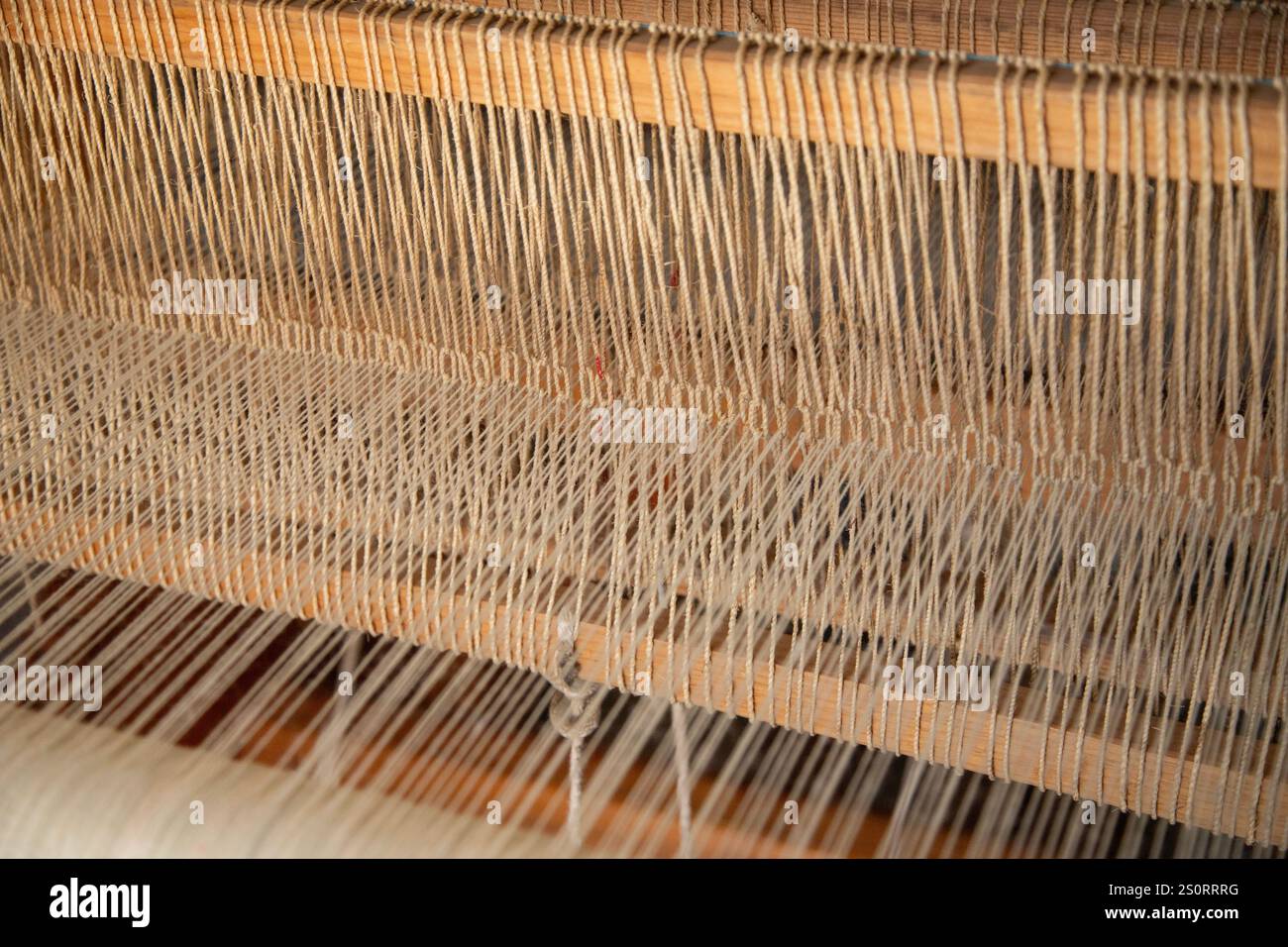 Atelier and machinery for the artisanal production of Mexican rugs in ...