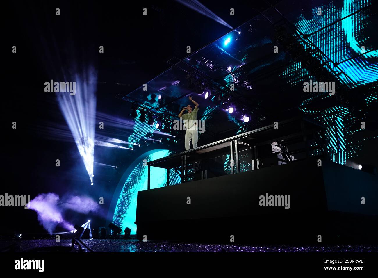 ISTANBUL, TURKIYE - AUGUST 04, 2024: DJ Lost Frequencies Concert in ...