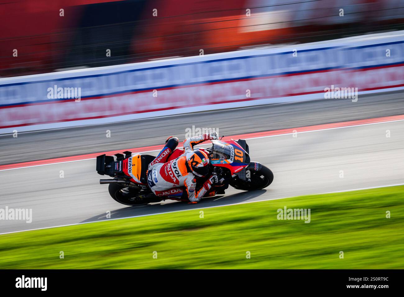 Luca marini of italy rides for repsol honda team hi-res stock ...