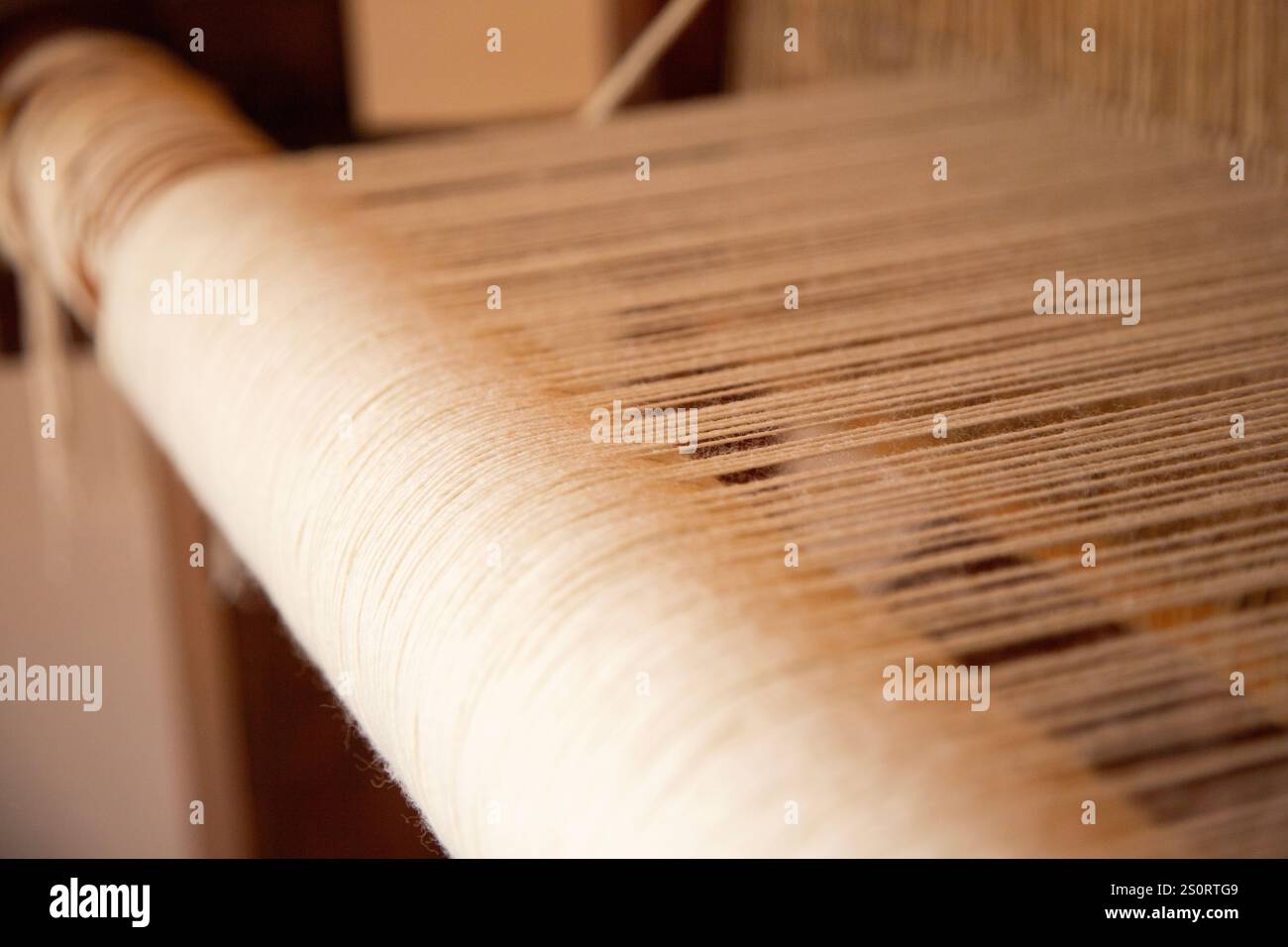 Atelier and machinery for the artisanal production of Mexican rugs in ...