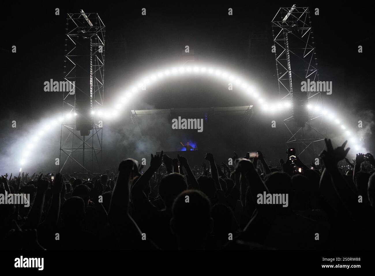 ISTANBUL, TURKIYE - AUGUST 08, 2024: DJ Tiesto Concert in Istanbul ...
