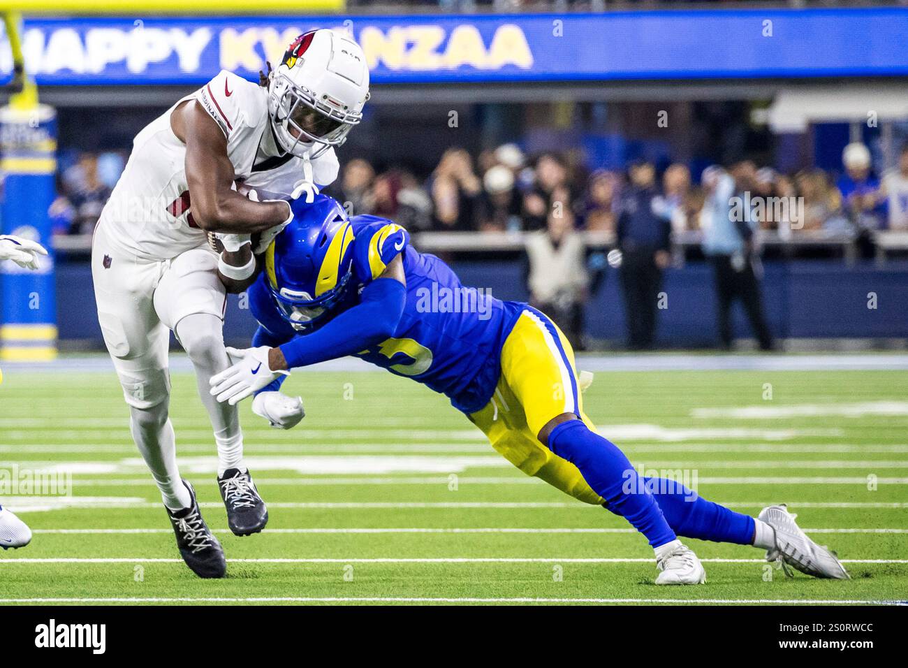 Los Angeles, United States. 28th Dec, 2024. Los Angeles Rams wide ...
