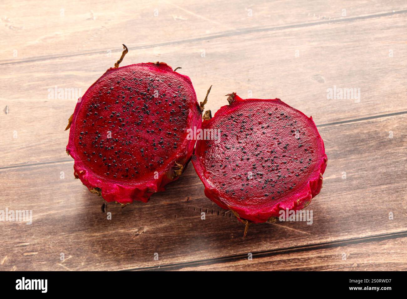 Raw sweet red dragon fruit - pitahaya Stock Photo - Alamy