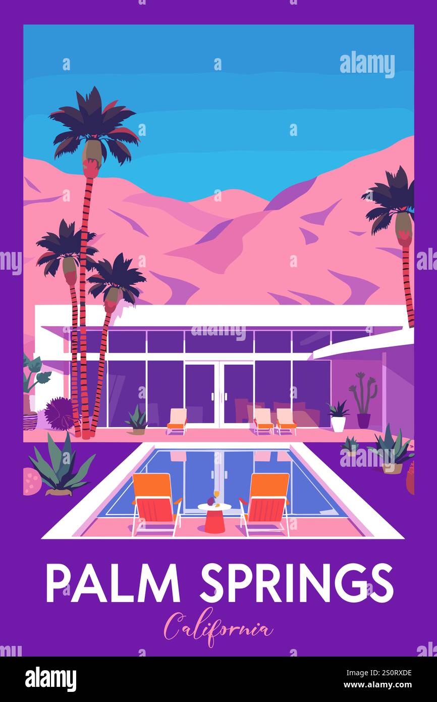 Hotel california usa Stock Vector Images - Alamy