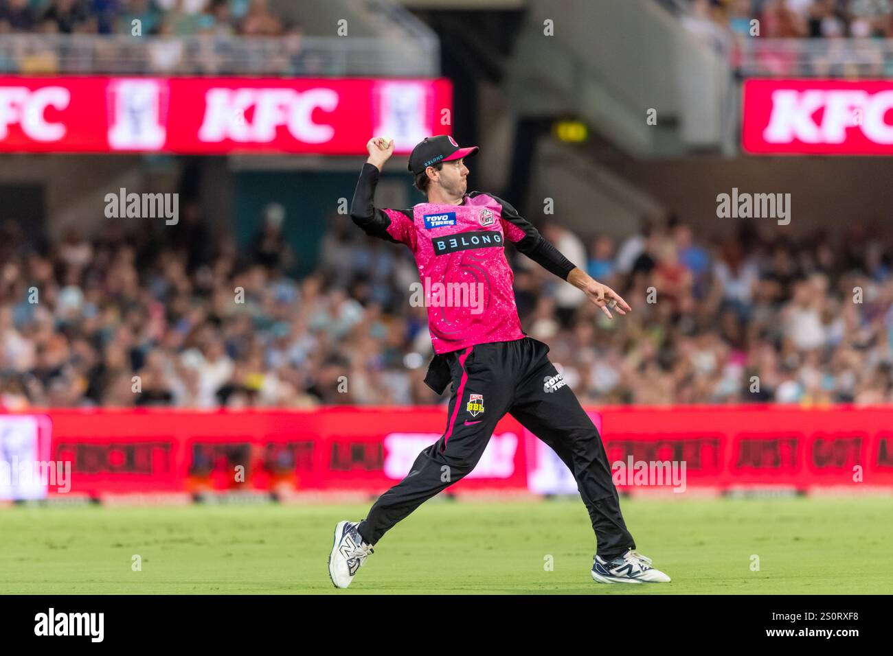Brisbane, Australia. 29th Dec 2024. Kurtis Patterson of the Sydney ...