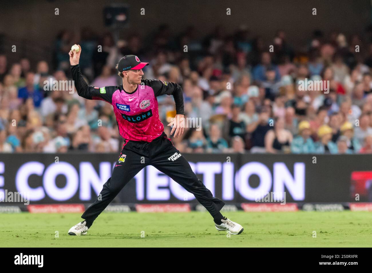 Brisbane, Australia. 29th Dec 2024. Jordan Silk of the Sydney Sixers ...