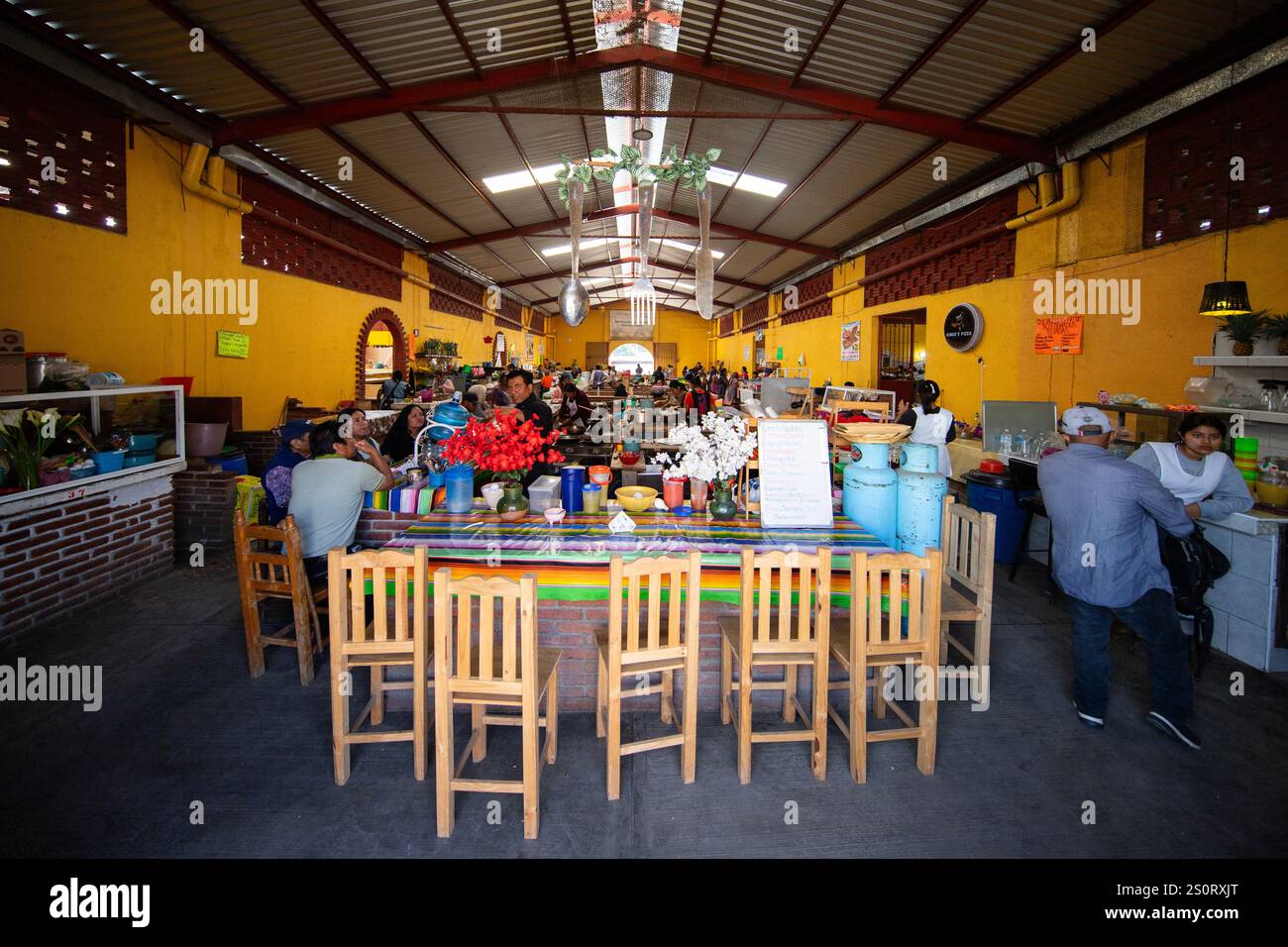 Teotitlan del Valle, Oaxaca Mexico; November 1st 2024: Atmosphere at ...