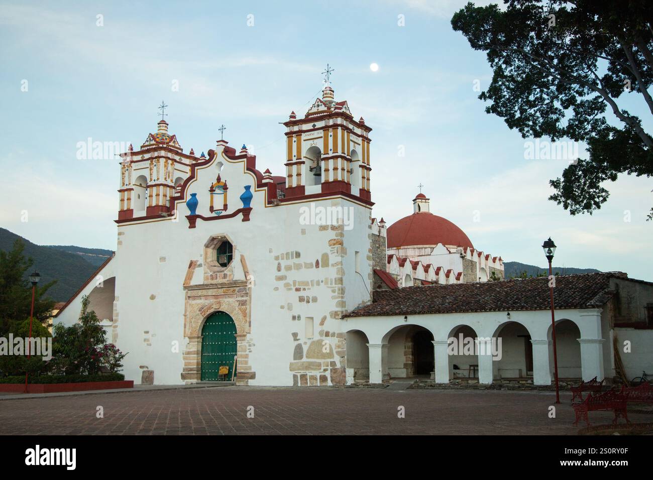 “Preciosa Sangre de Cristo” Church in Teotitlan del Valle in the Oaxaca ...