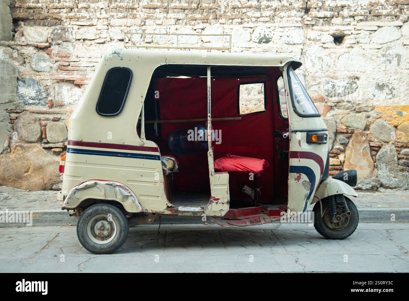 The Moto carro is a three wheeler transport very typical small ...
