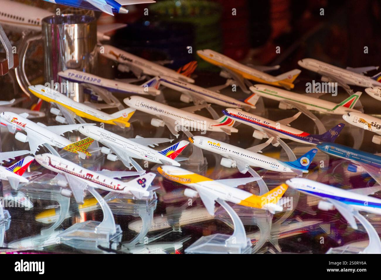Various model airplanes hi-res stock photography and images - Alamy