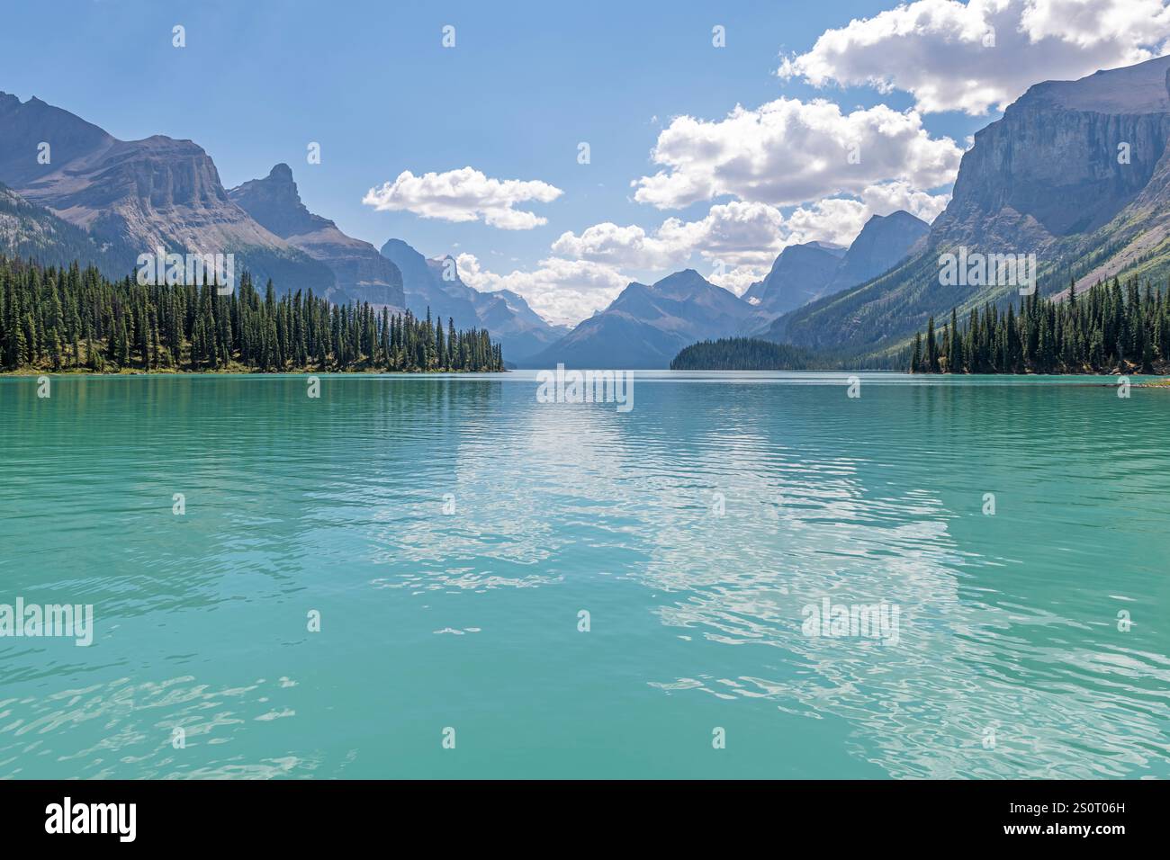 Canadian Rockies reflection in Maligne Lake, Jasper national park, Canada Stock Photo - Alamy