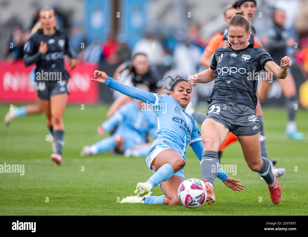 Cranbourne, Australia. 28th Dec, 2024. Melbourne City's Lourdes Bosch ...