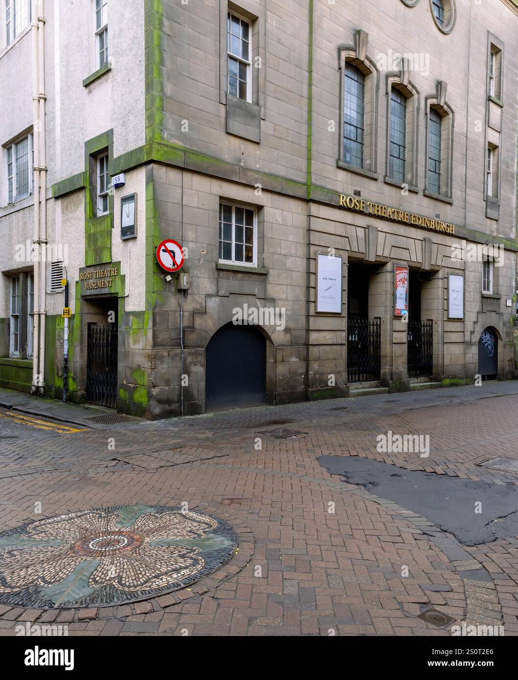 Rose Street Theatre on Rose Street, Edinburgh, Scotland, UK Stock Photo ...