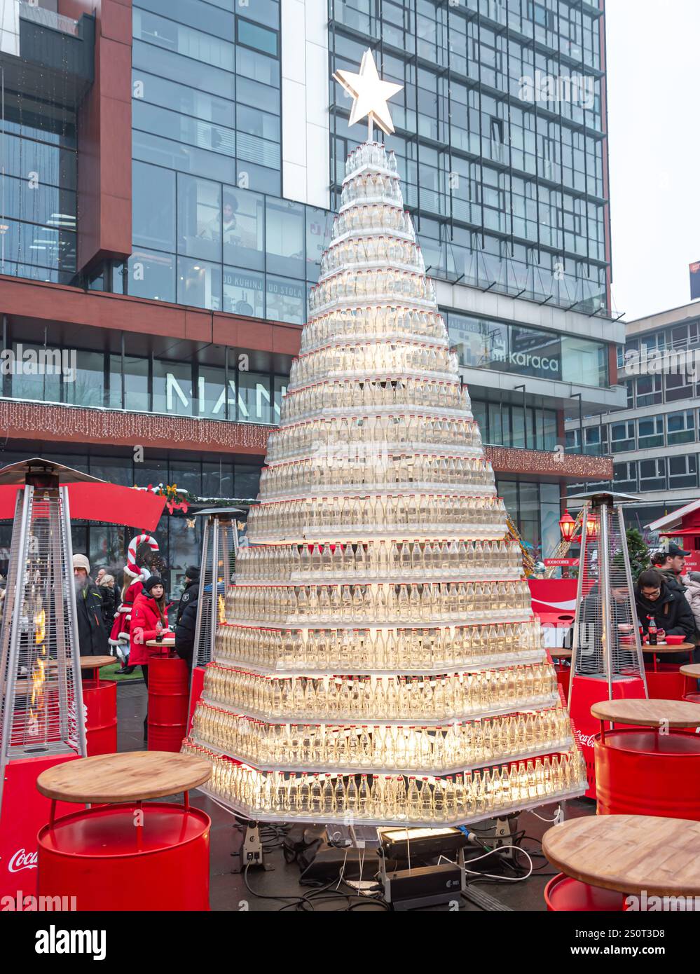 Coca-Cola Christmas Village Stock Photo - Alamy