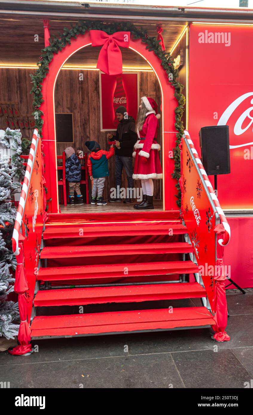 Coca-Cola Christmas Village Stock Photo - Alamy
