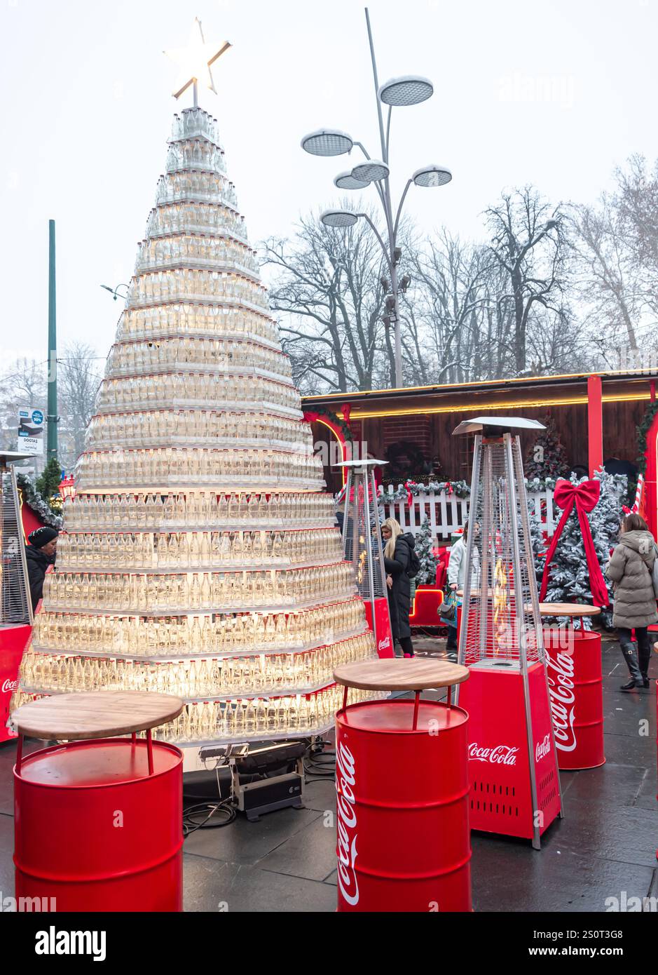Coca-Cola Christmas Village Stock Photo - Alamy