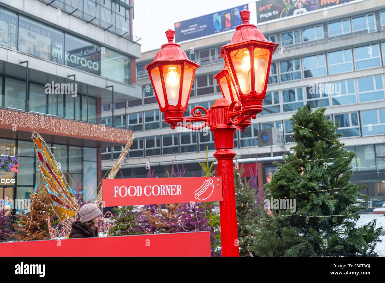 Coca-Cola Christmas Village Stock Photo - Alamy