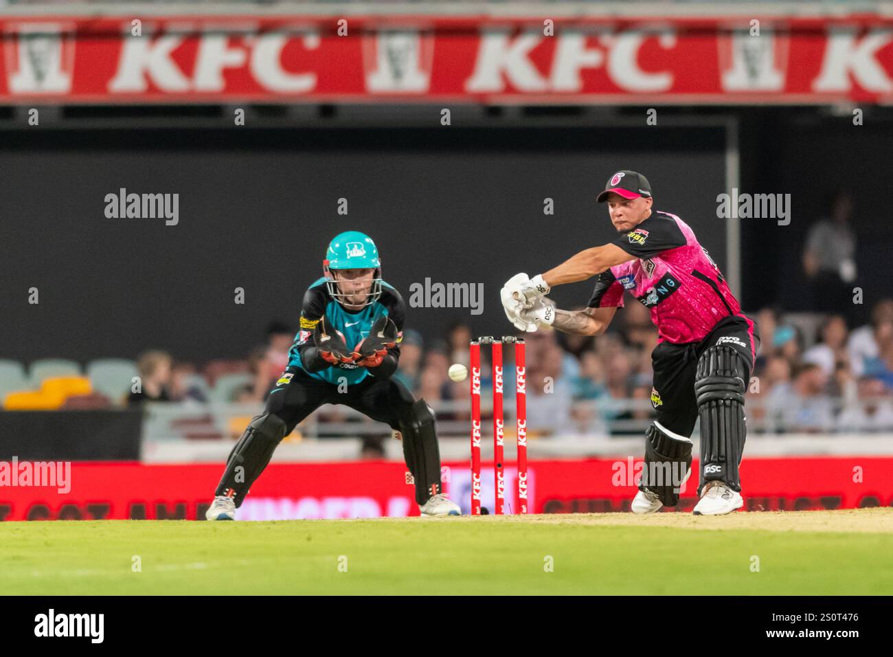 Brisbane, Australia. 29th Dec 2024. Josh Philippe of the Sydney Sixers ...