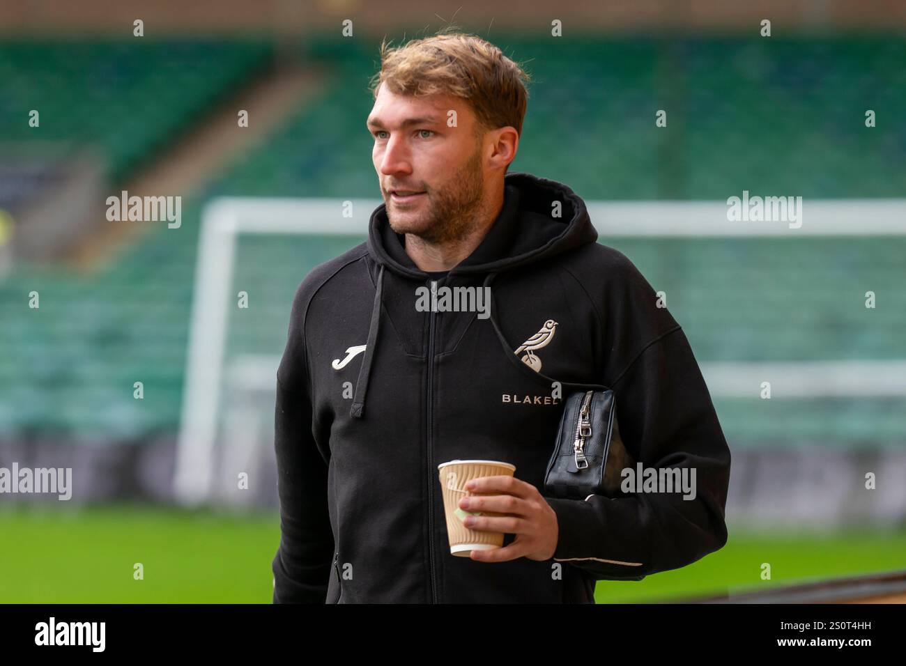 Norwich, UK. 29th Dec, 2024. Jack Stacey of Norwich City arrives before ...