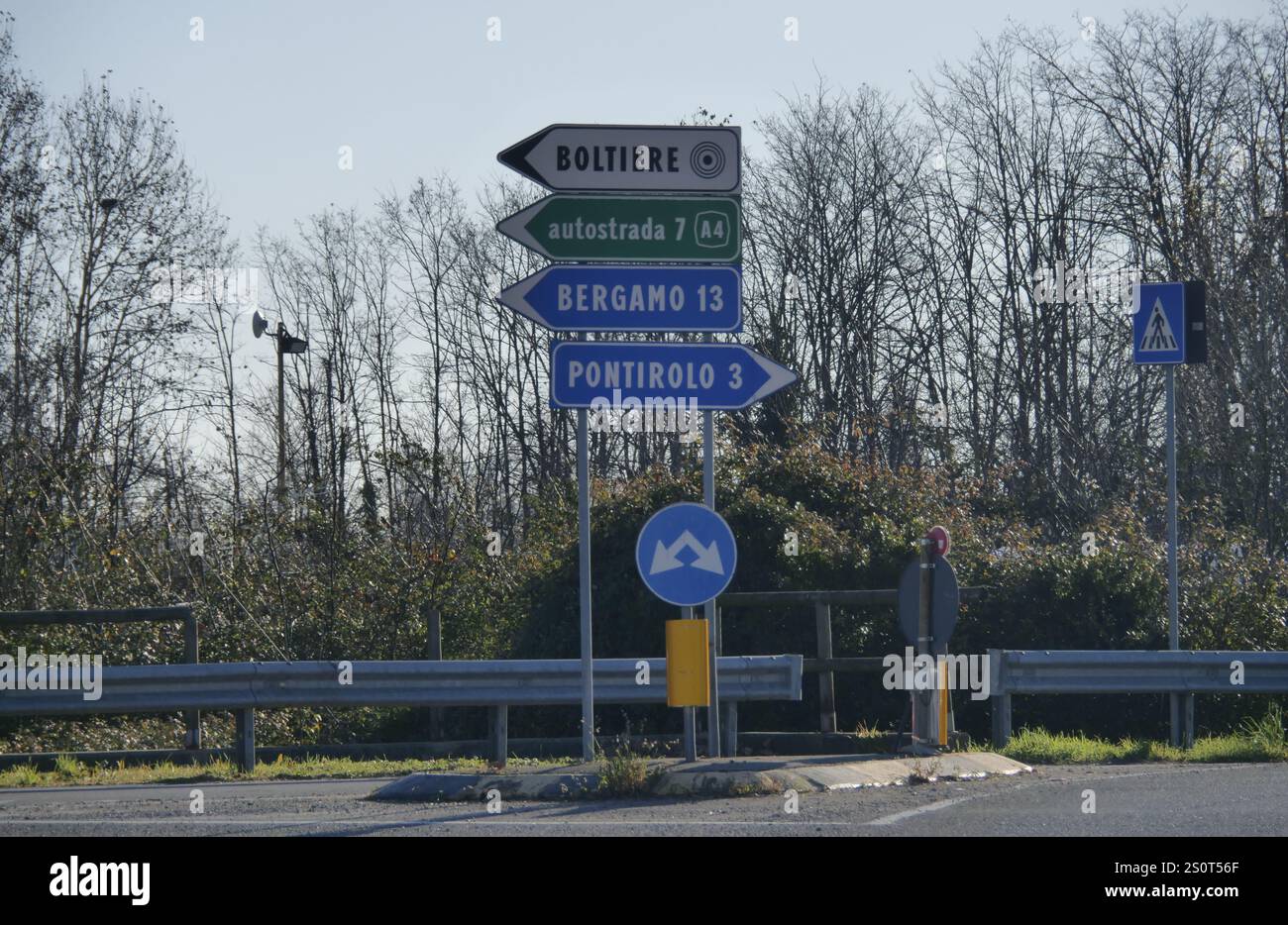 Bridge, Italy. 29th Dec, 2024. Pontirolo home where Roberto Guerrisi ...