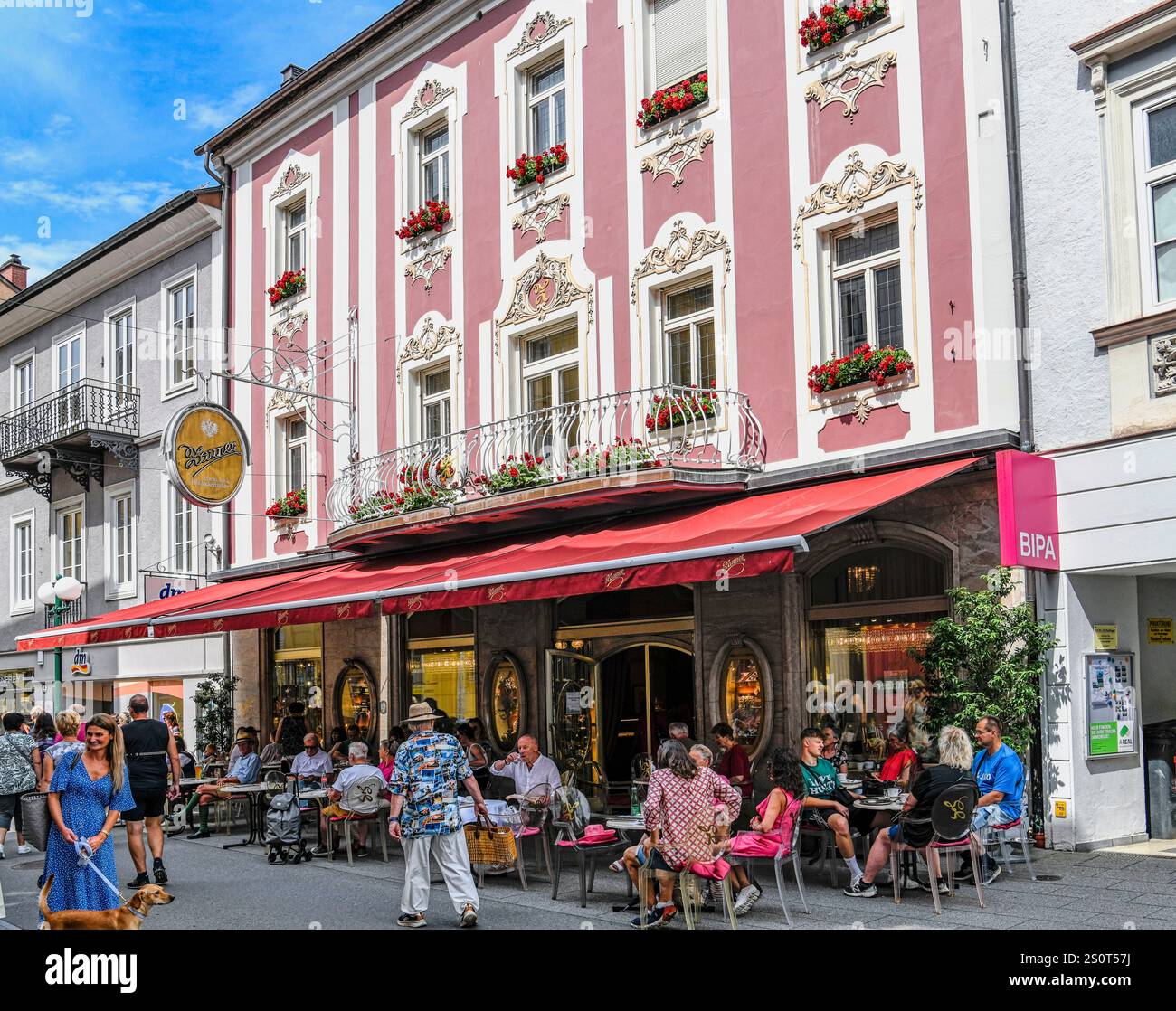 Austria - Bad Ischl - Konditorei Zauner cake shop Stock Photo - Alamy