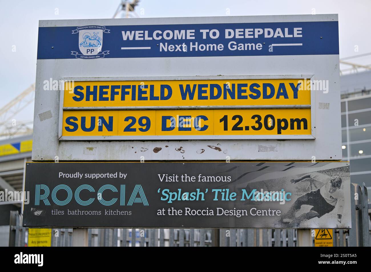 Deepdale, Preston, UK. 29th Dec, 2024. EFL Championship Football ...