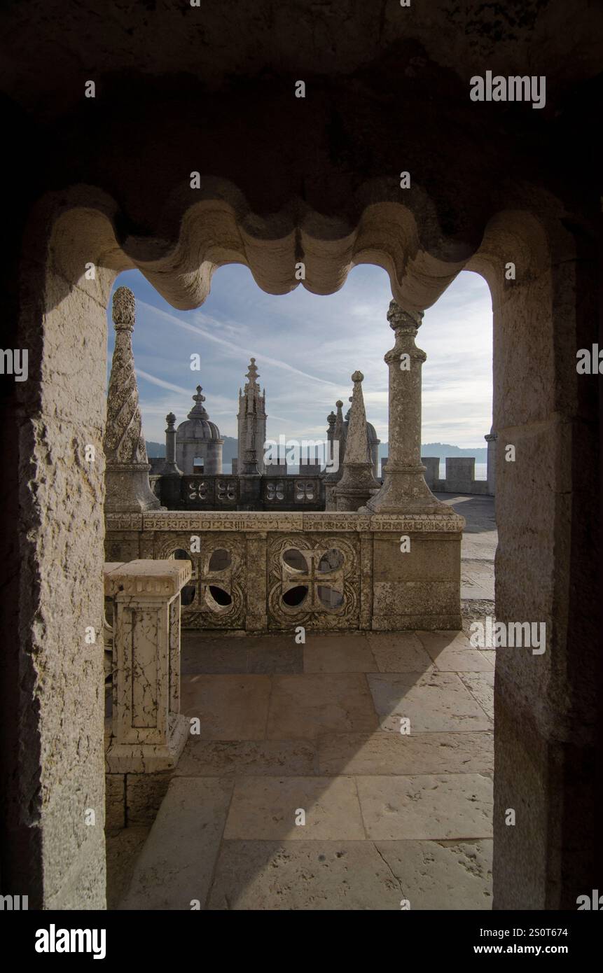 Belem tower interior hi-res stock photography and images - Alamy
