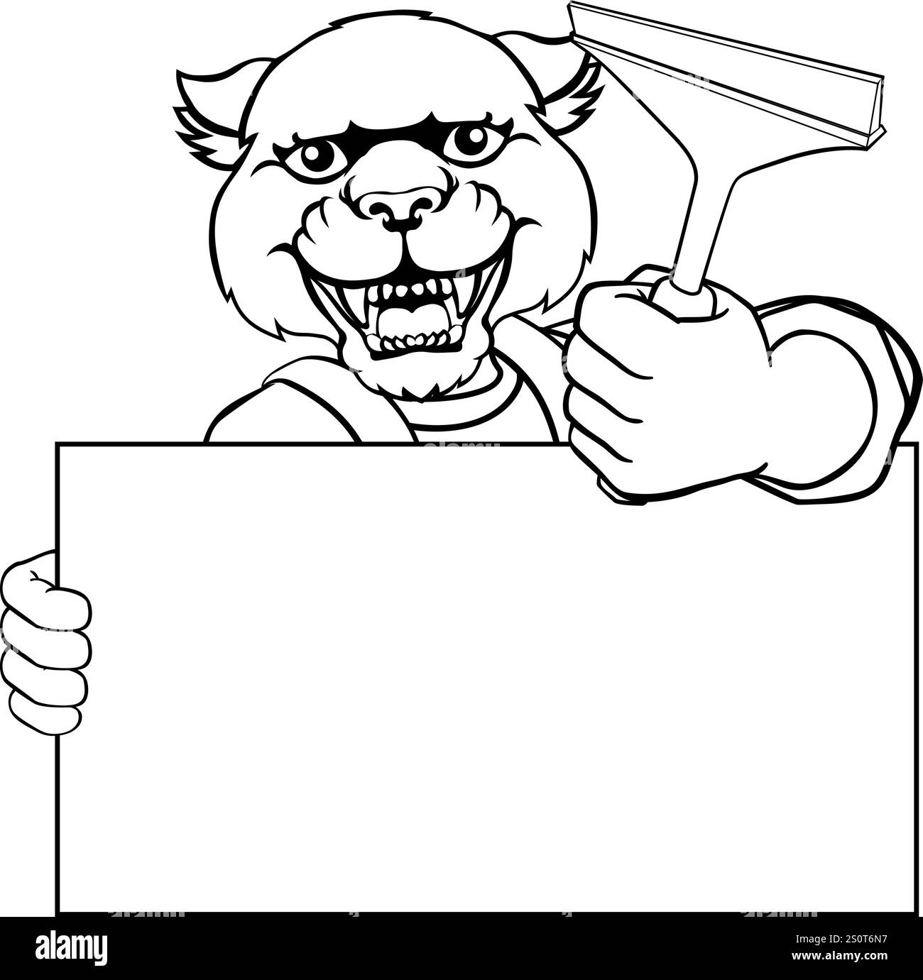 Worker cleaning car Black and White Stock Photos & Images - Alamy