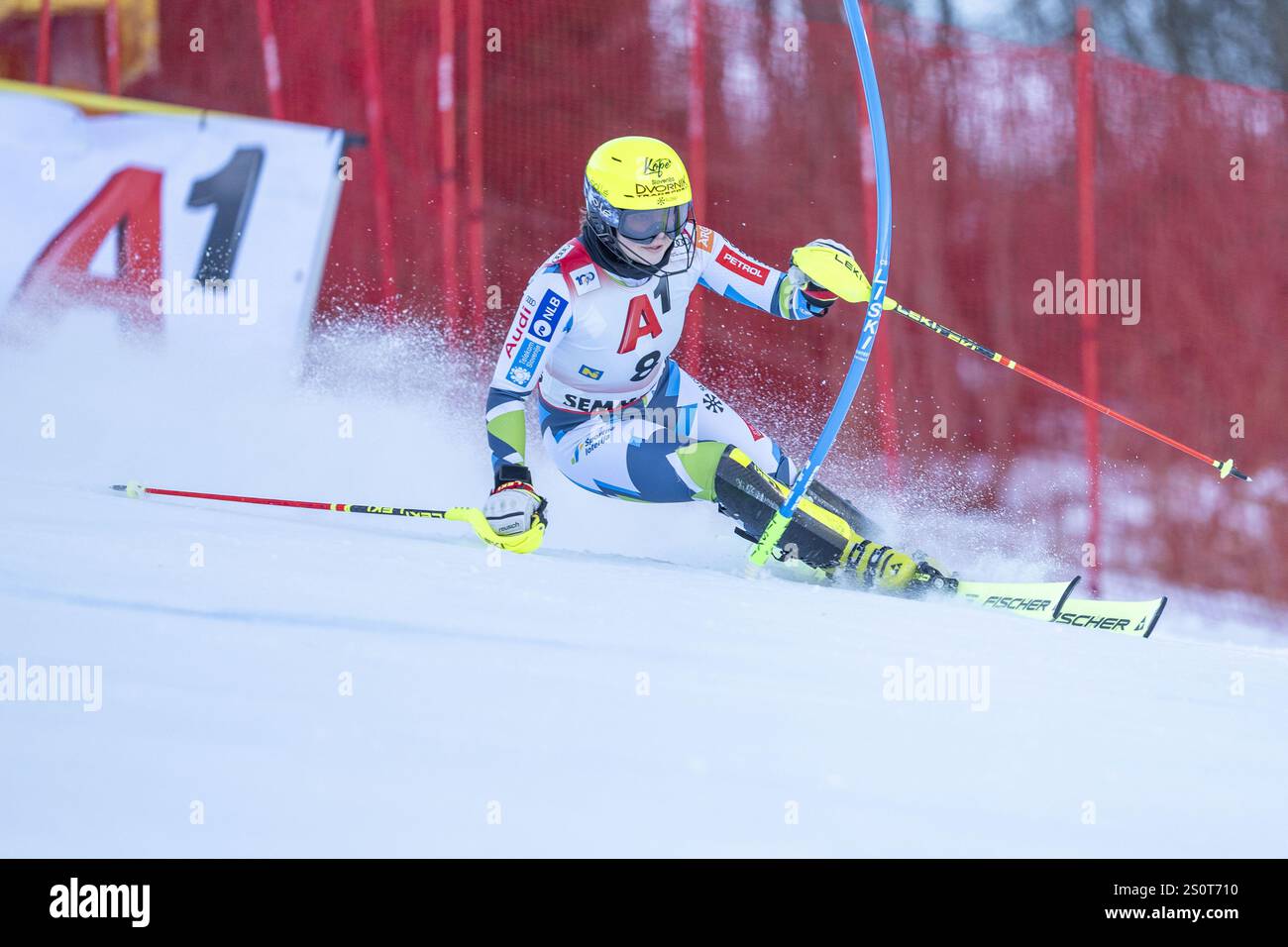 SEMMERING, AUSTRIA - DECEMBER 29: Neja Dvornik of Slovenia during Audi ...