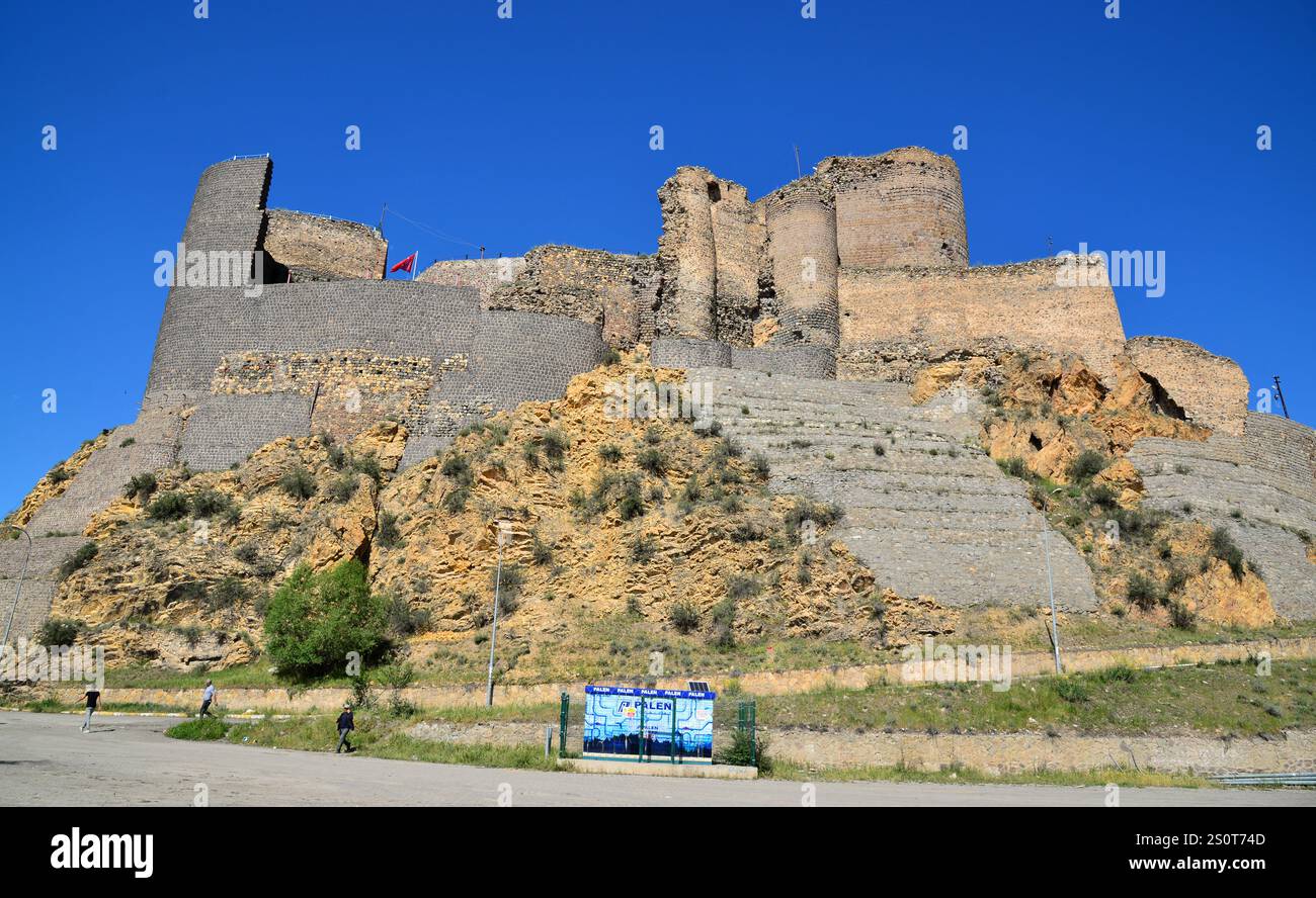 Oltu Castle, located in Oltu, Erzurum, Turkey, was built 2300 years ago ...