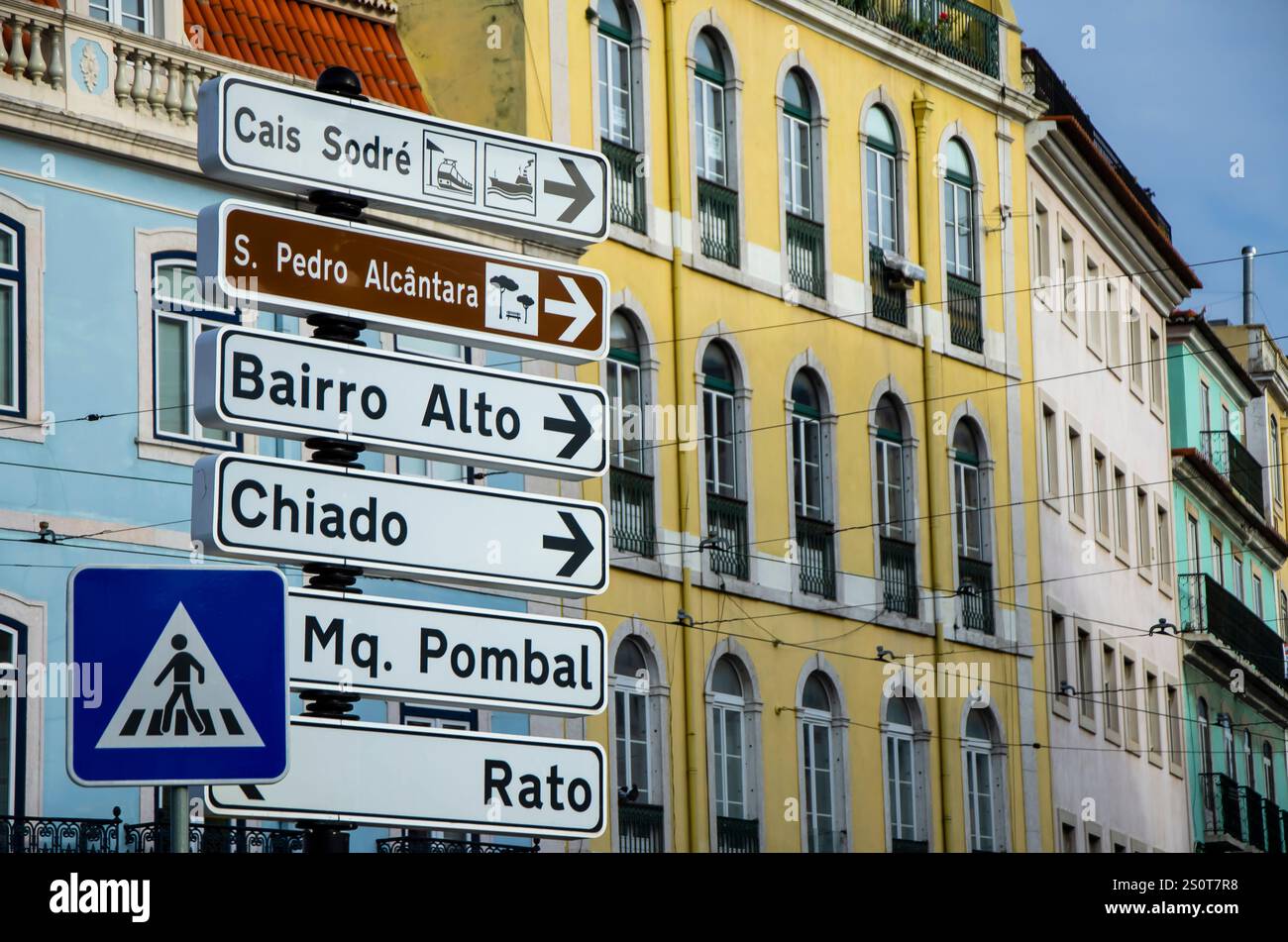 Principe Real square. Bairro Alto. Lisbon. Portugal Stock Photo - Alamy