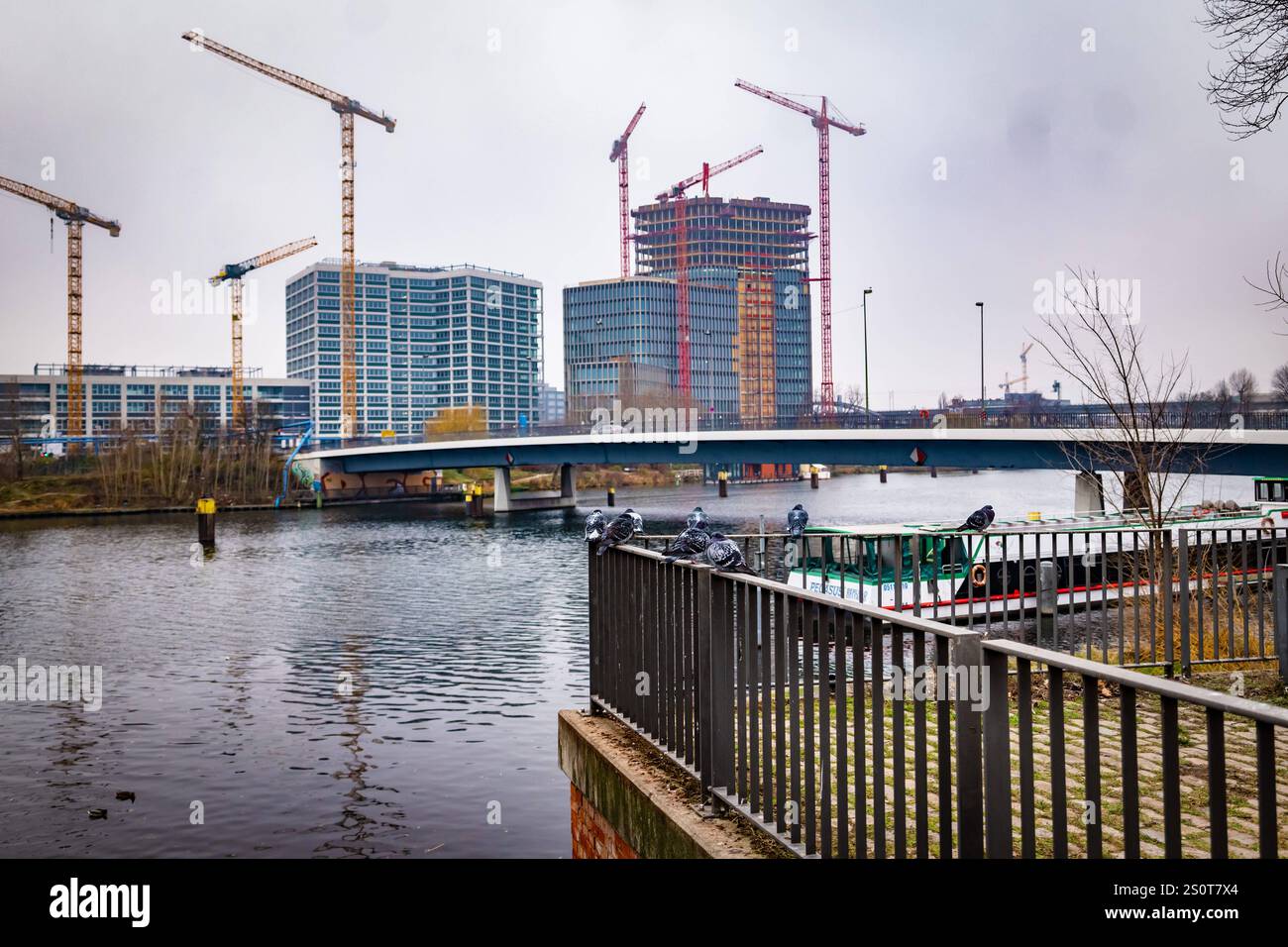 Berlin Mitte OT Moabit rund um die Heidestraße entsteht zwischen Berlin- Spandauer ...