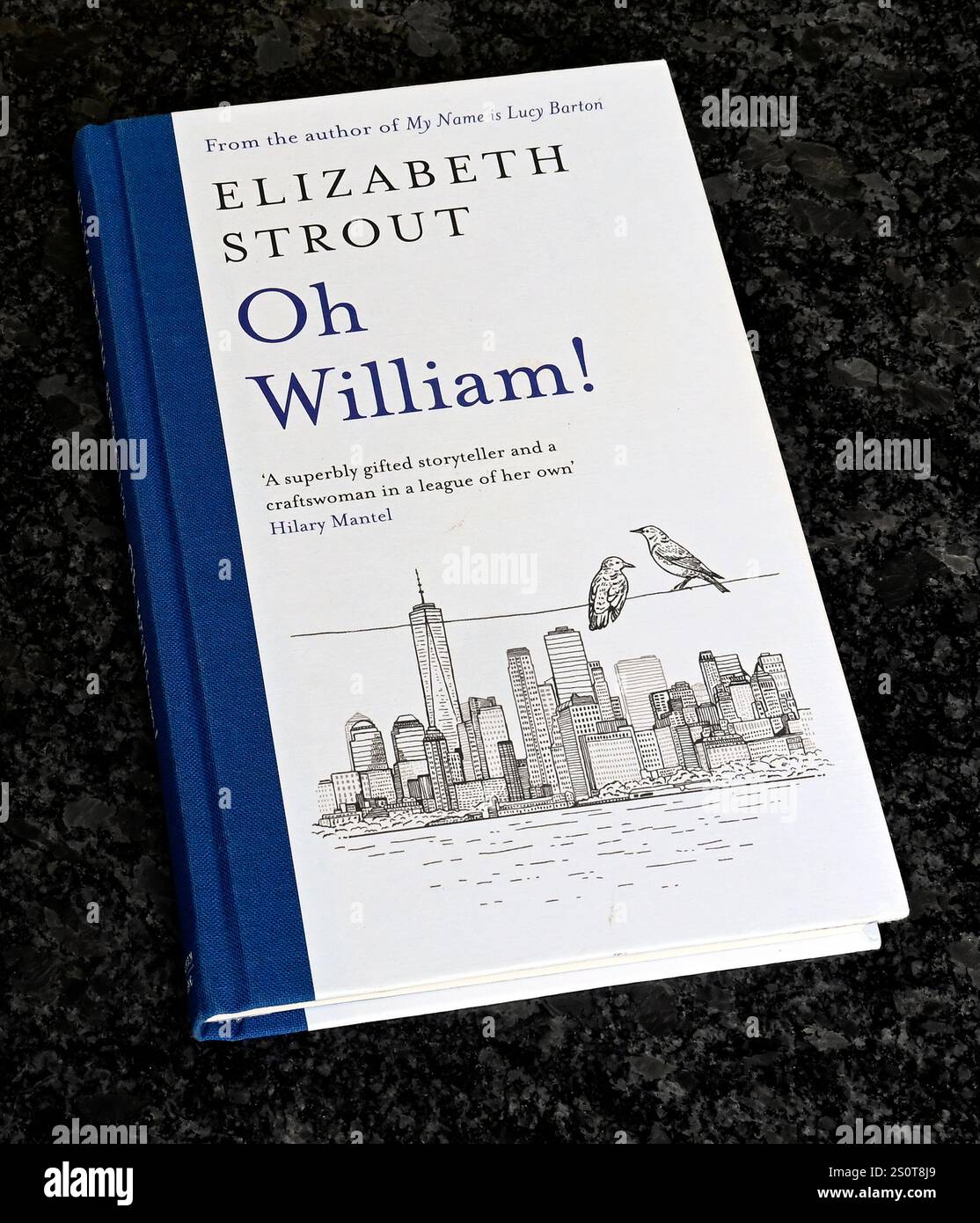 Book cover. "Oh William!" by Elizabeth Strout Stock Photo - Alamy