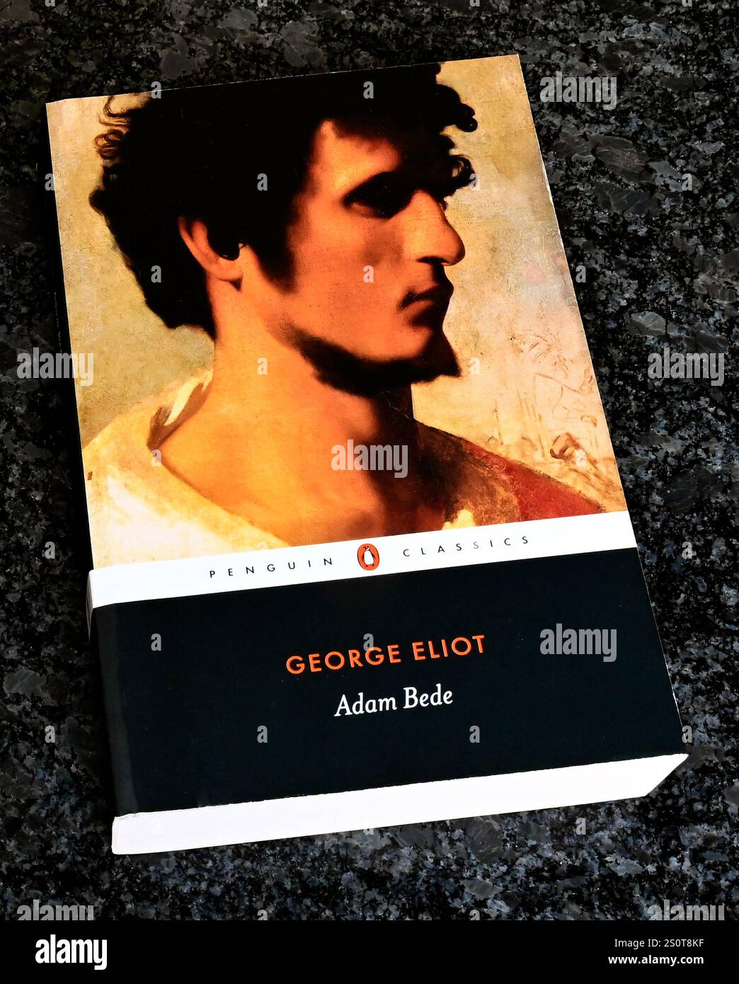 Book cover. "Adam Bede" by George Eliot Stock Photo - Alamy