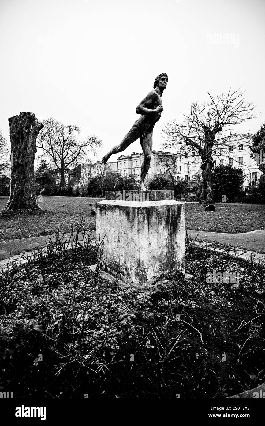 Greek runner sculpture Black and White Stock Photos & Images - Alamy