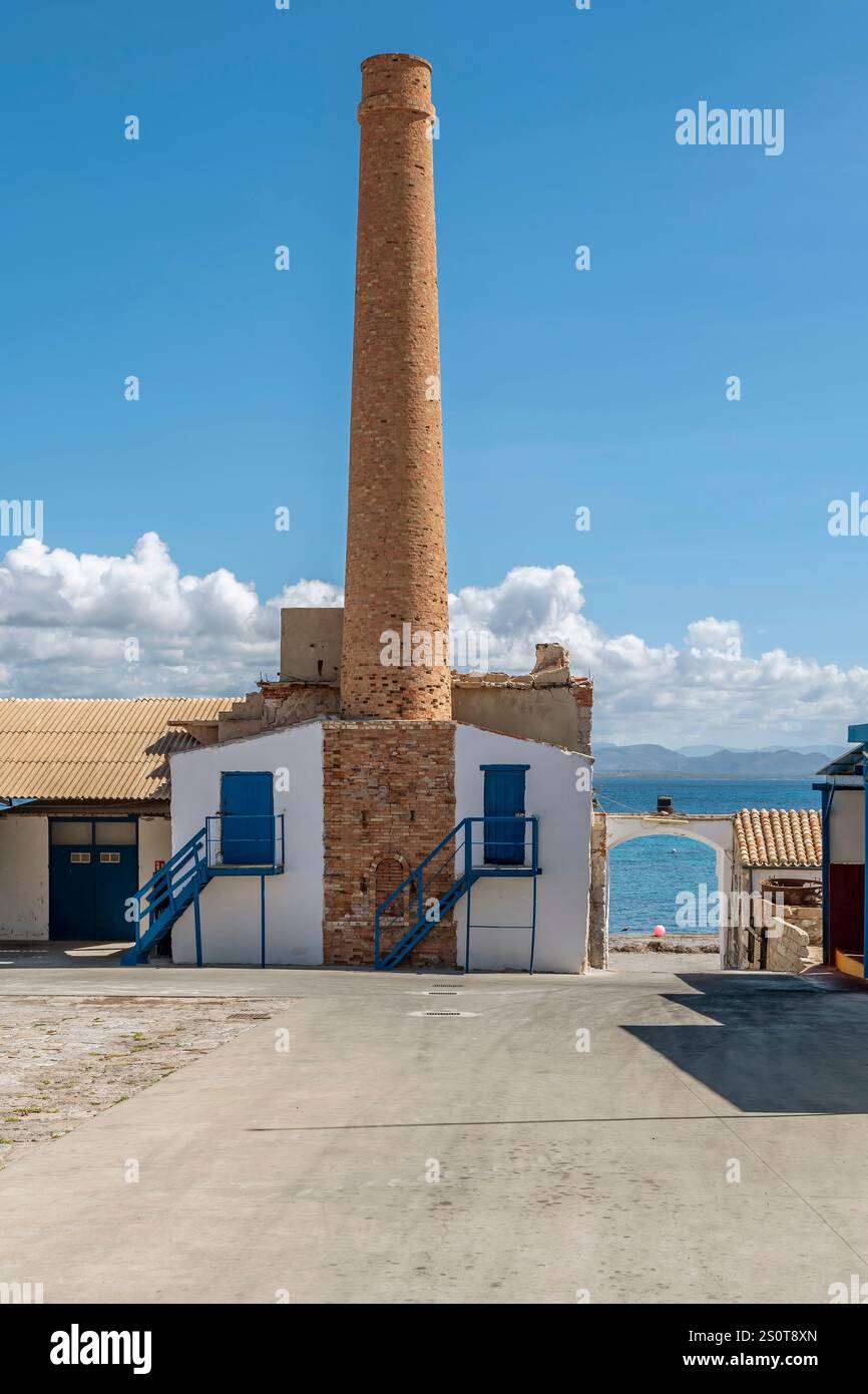 A glimpse of the ancient tuna factory of Carloforte, Sardinia, Italy ...