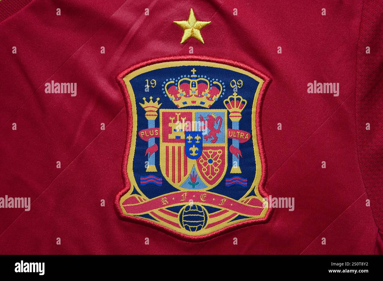 Spain National team Badge Stock Photo - Alamy
