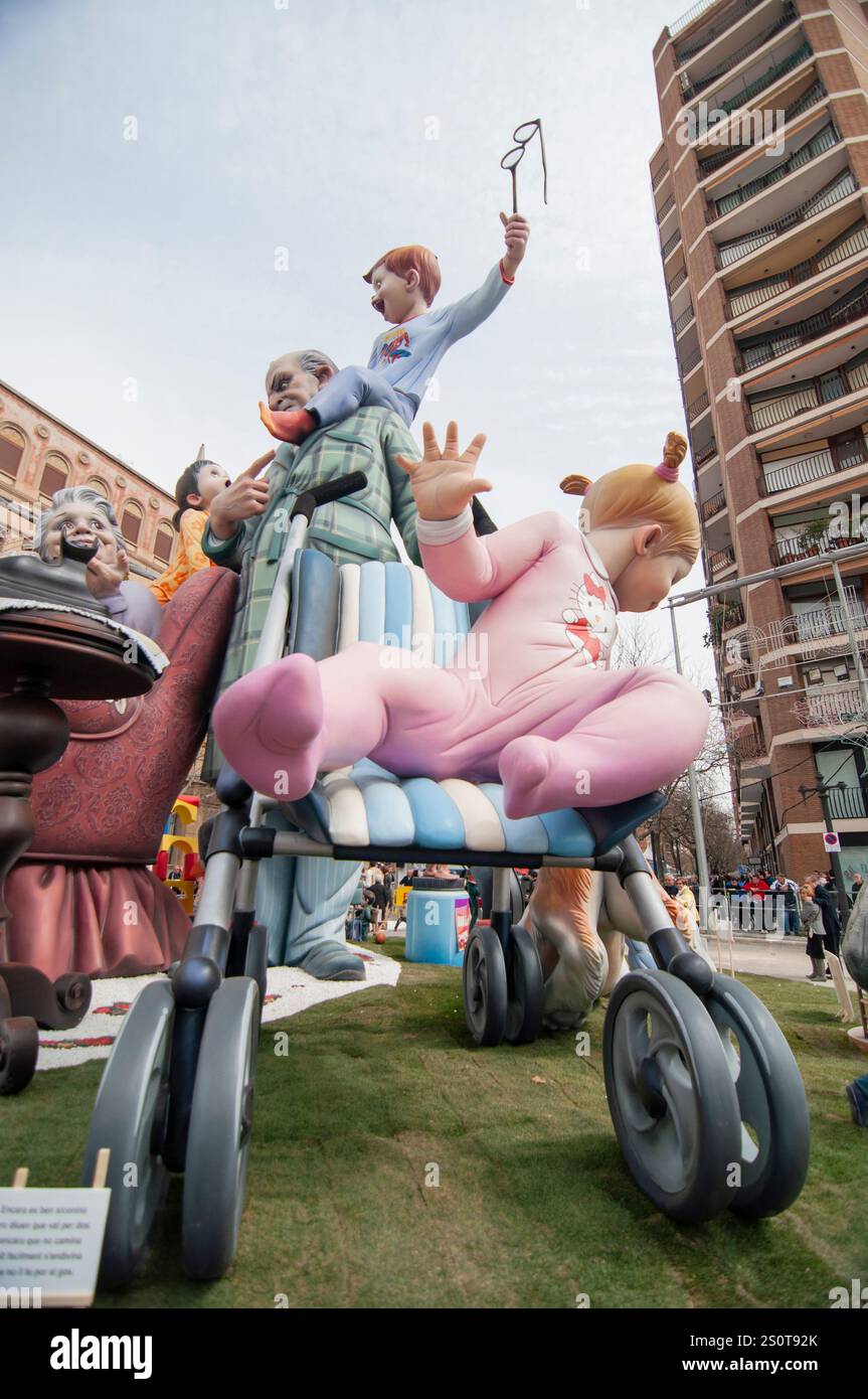 Fallas monuments hi-res stock photography and images - Alamy
