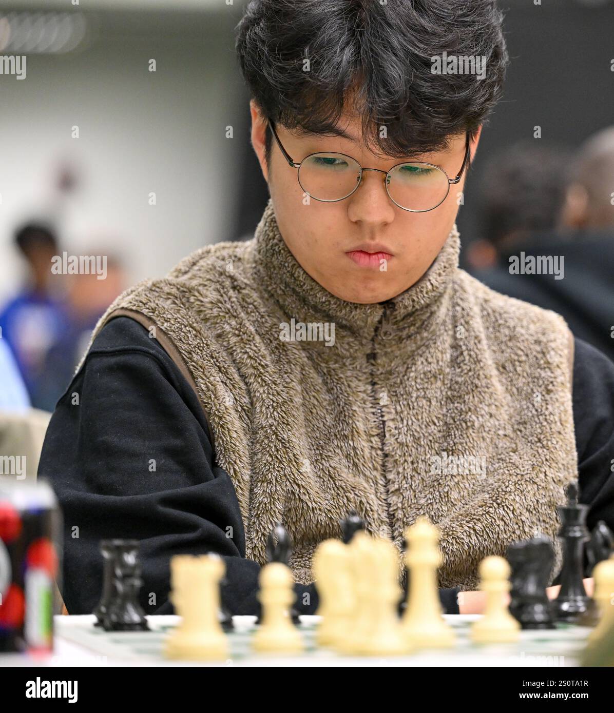 Hastings, UK. 29th Dec, 2024. Onbin Lee KOR during the 98th Caplin ...